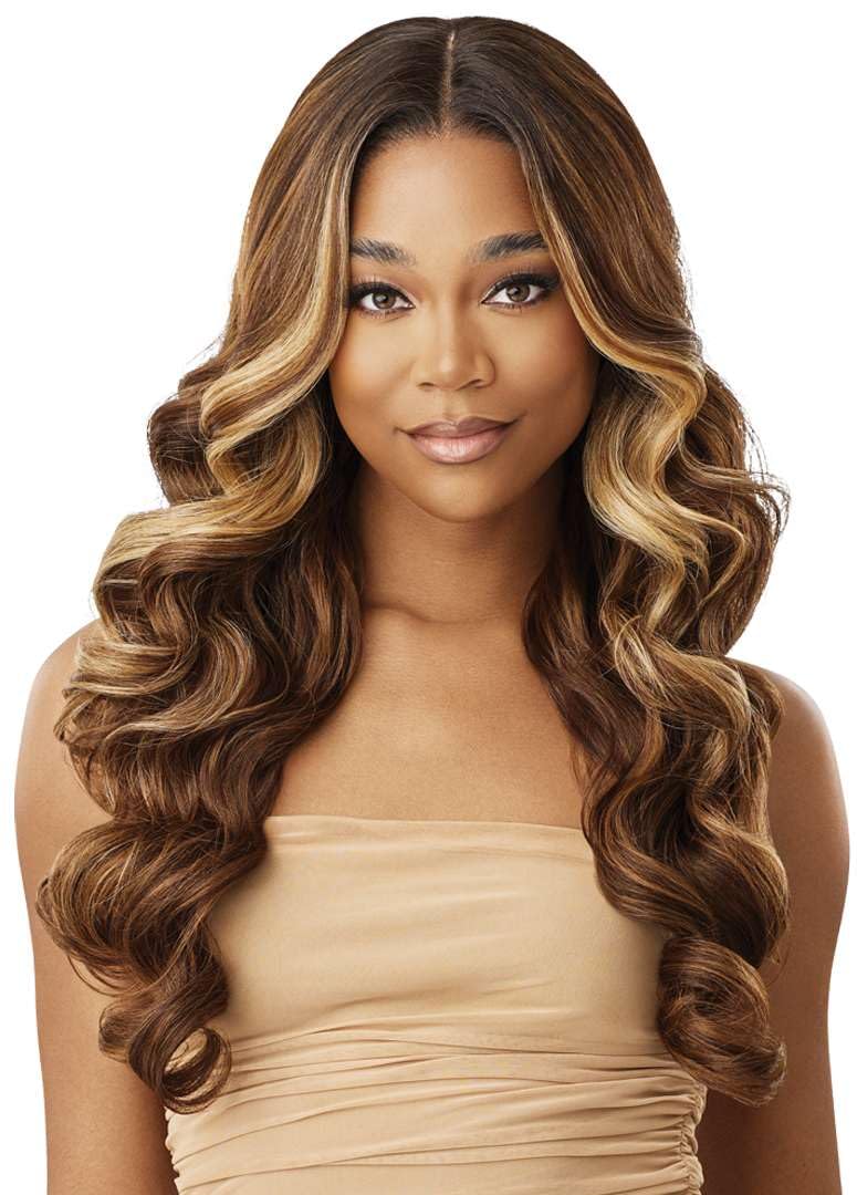 Amazon.com : Outre Lace Front Wig - Melted Hairline - Ivara (MC DIPPED ...