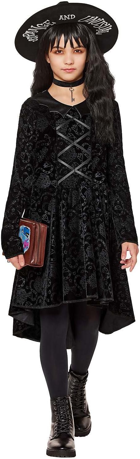 Amazon.com: Spirit Halloween Beetlejuice Kids Lydia Deetz Gothic ...
