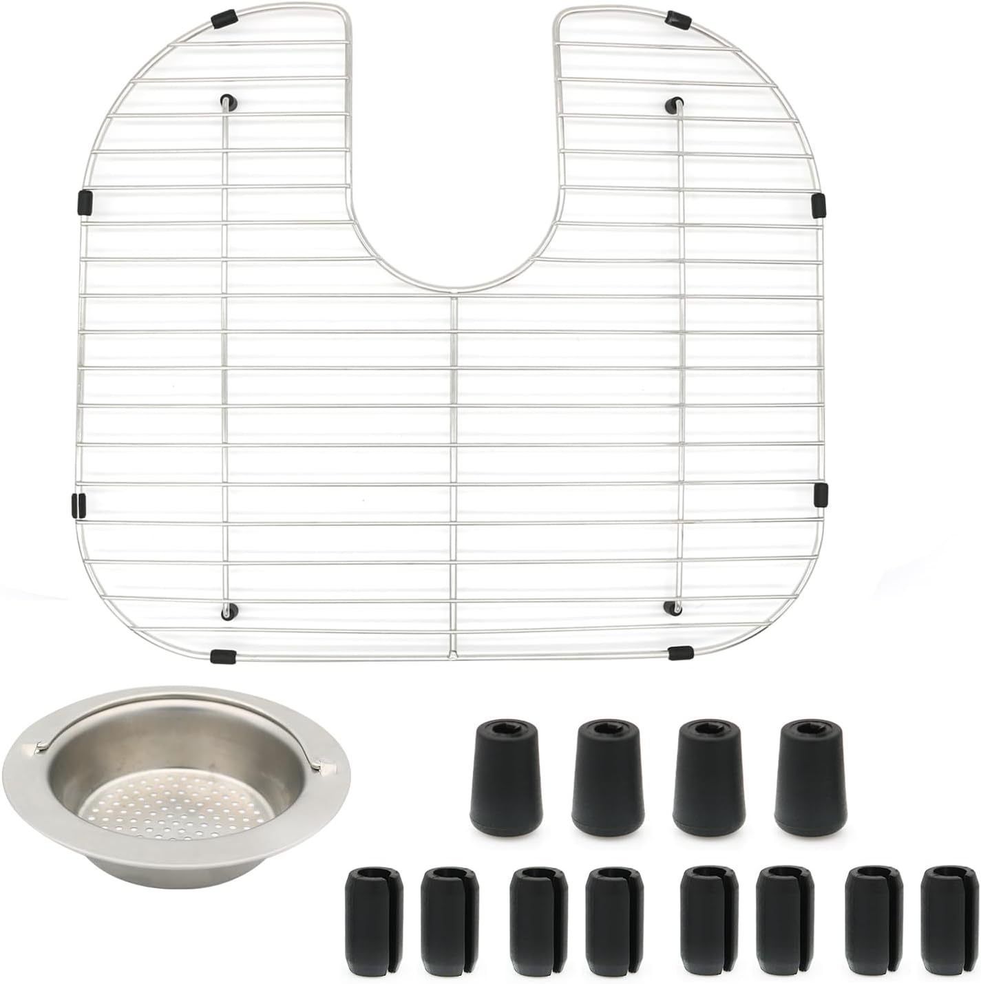 Amazon.com: YORZSDI Kitchen Sink Grid, 11-3/4" x 13-1/4" Sink ...