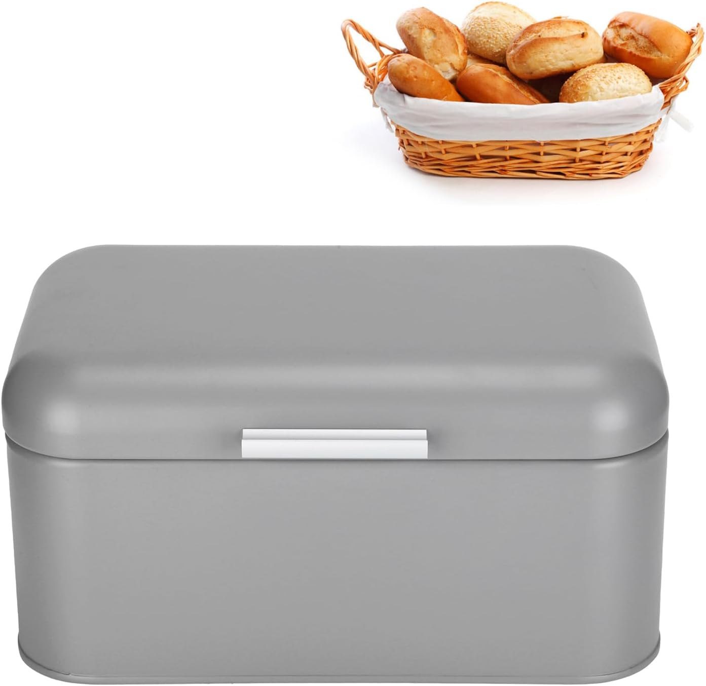 Amazon.com: STARNOONTEK Bread Storage Box, 9L Countertop Space-Saving ...