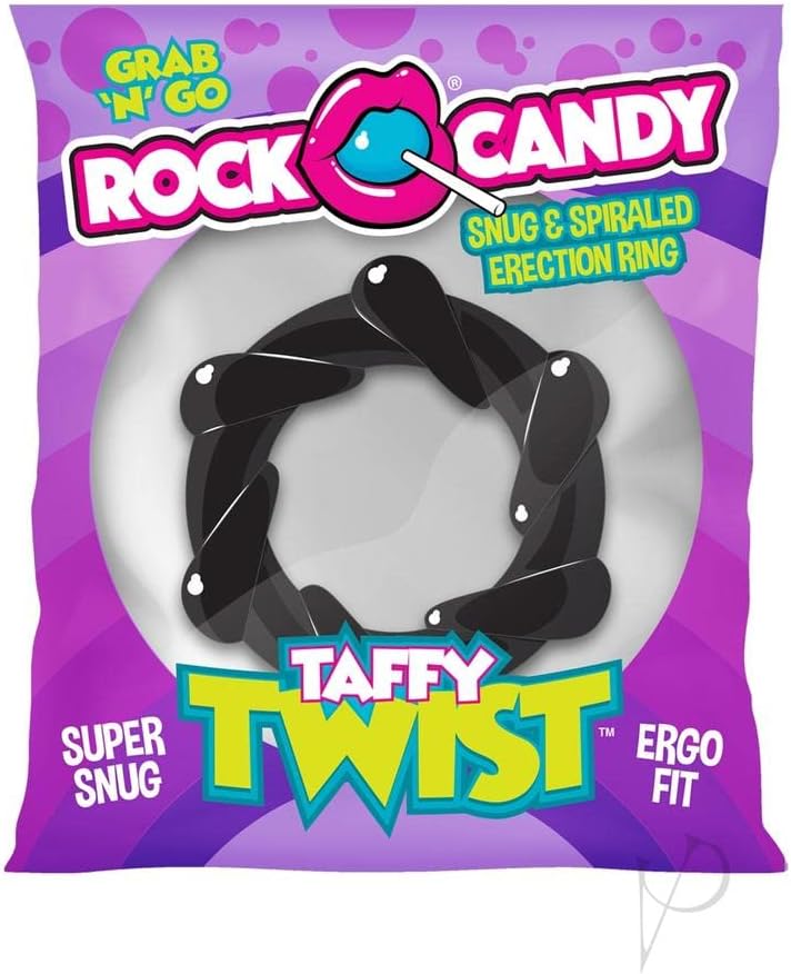Amazon.com: Rock Candy Taffy Twist Black : Grocery & Gourmet Food