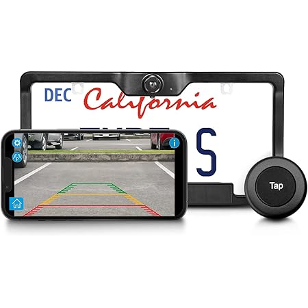 Amazon.com: Type S | Car Wireless License Plate Backup Camera Bluetooth ...