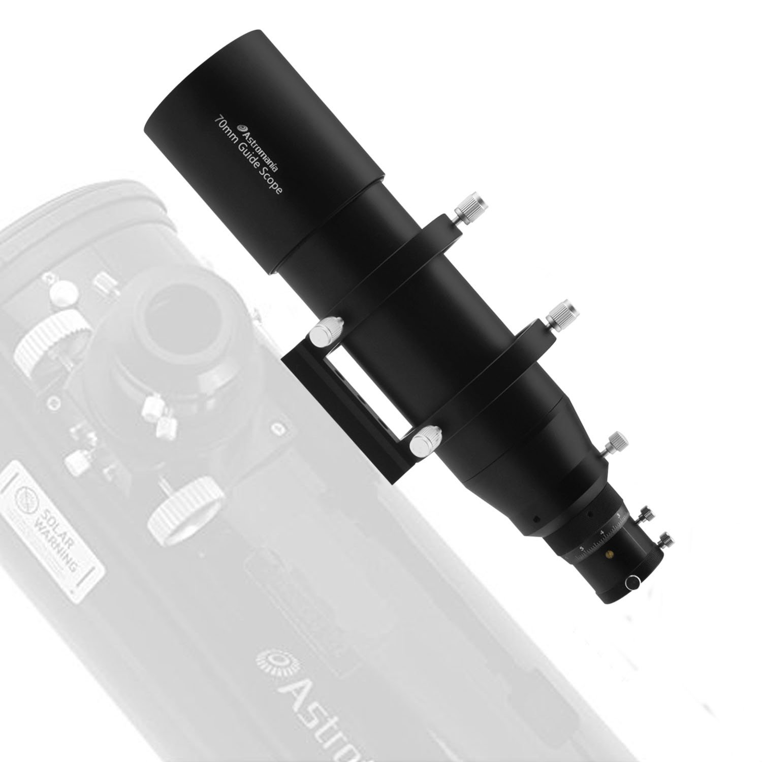 Astromania 70mm Compact Deluxe Finder & Guidescope Kit with 1.25 ...