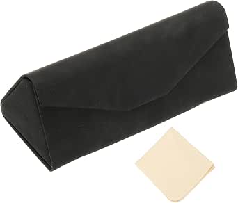 PATIKIL Foldable Glasses Case, Triangle Magnetic Sunglasses Organizer ...