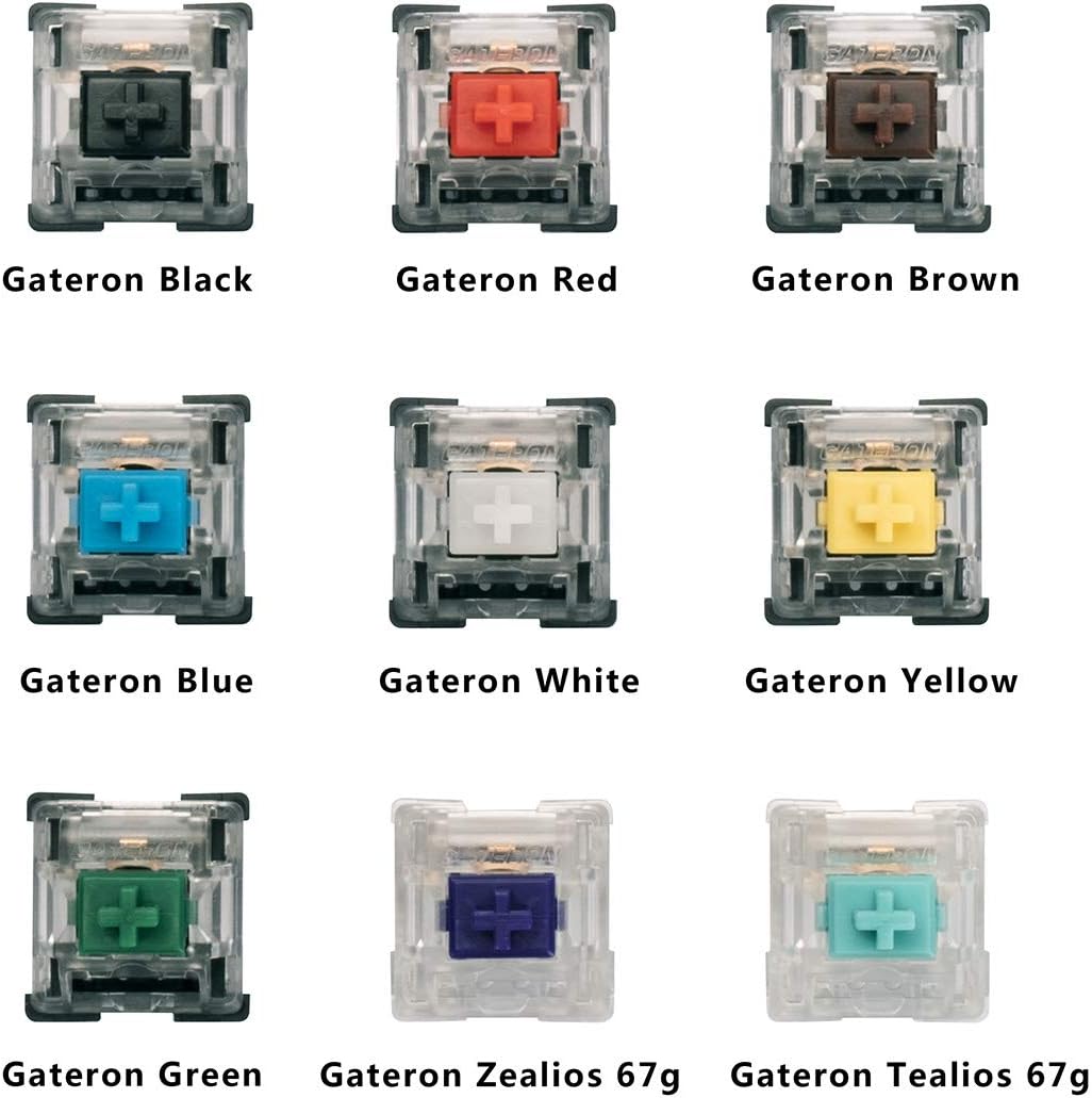 VELOCIFIRE 9-Key Gateron Switch Tester, Switch Testing Tool for ...