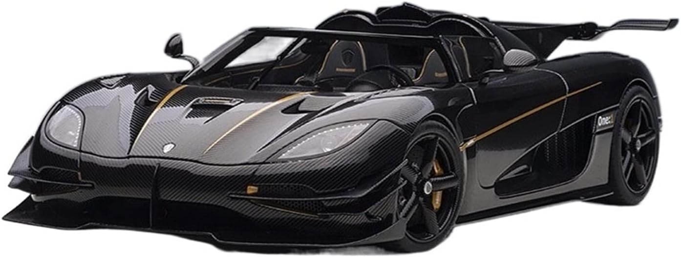 Amazon.com: ZHENODI Pre-Built Model Vehicles for Koenigsegg Regera 1:18 ...