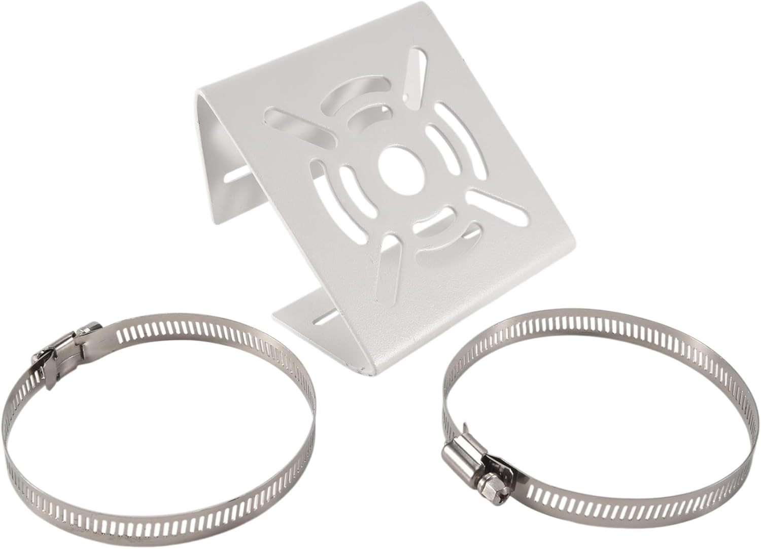 TOBEOME Universal Vertical Pole Mount Adapter, with 2 Loops, Wall ...