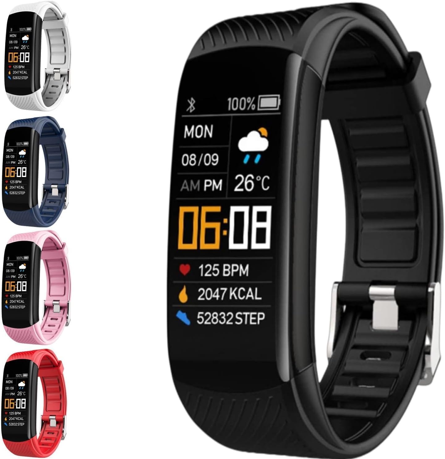 Amazon.com: Vital Fit Track, Vital Fit Track Smart Watch, Fitness ...