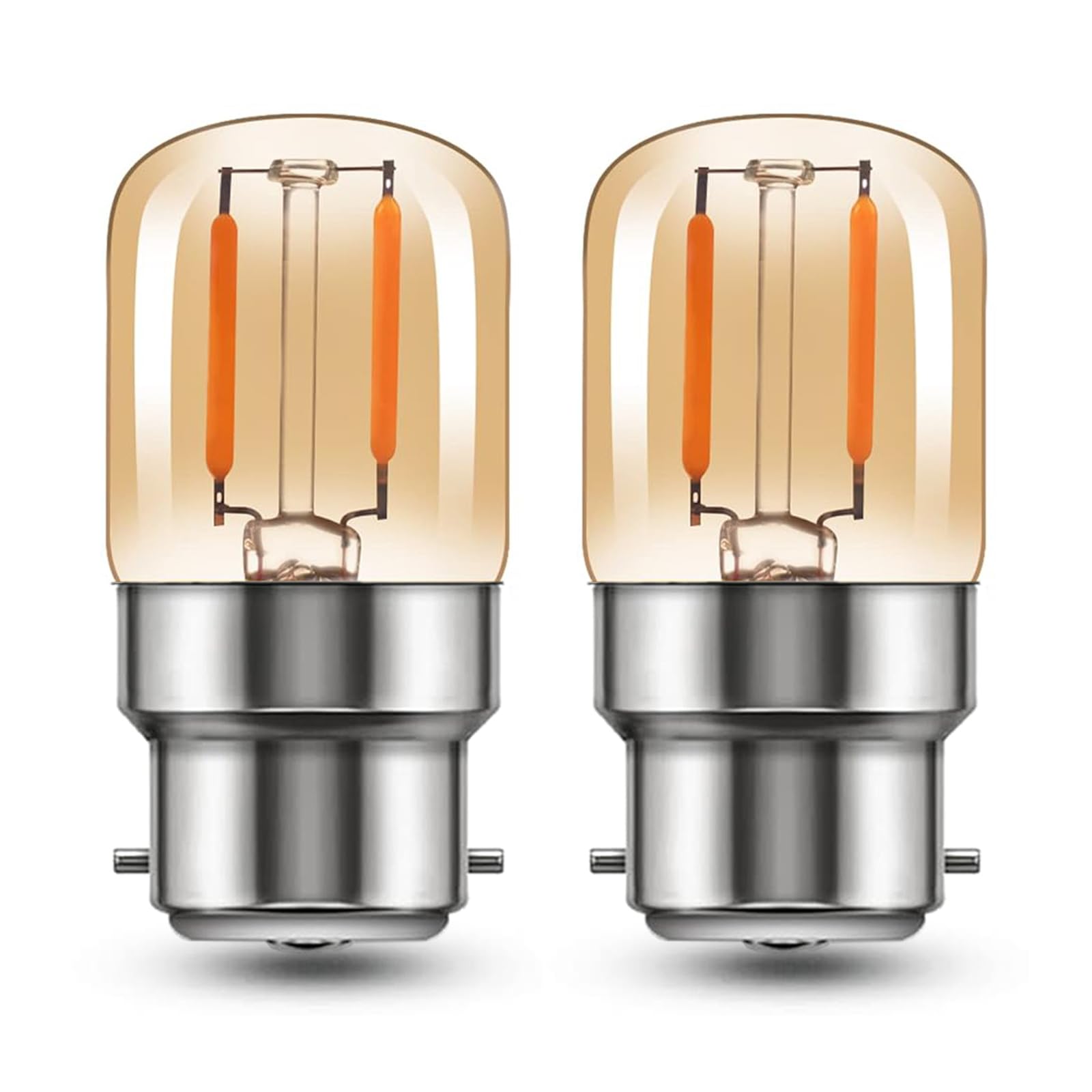 EASYIVY B22 Pygmy Bayonet LED Light Bulbs, 2W Bayonet Cap BC LED Night ...