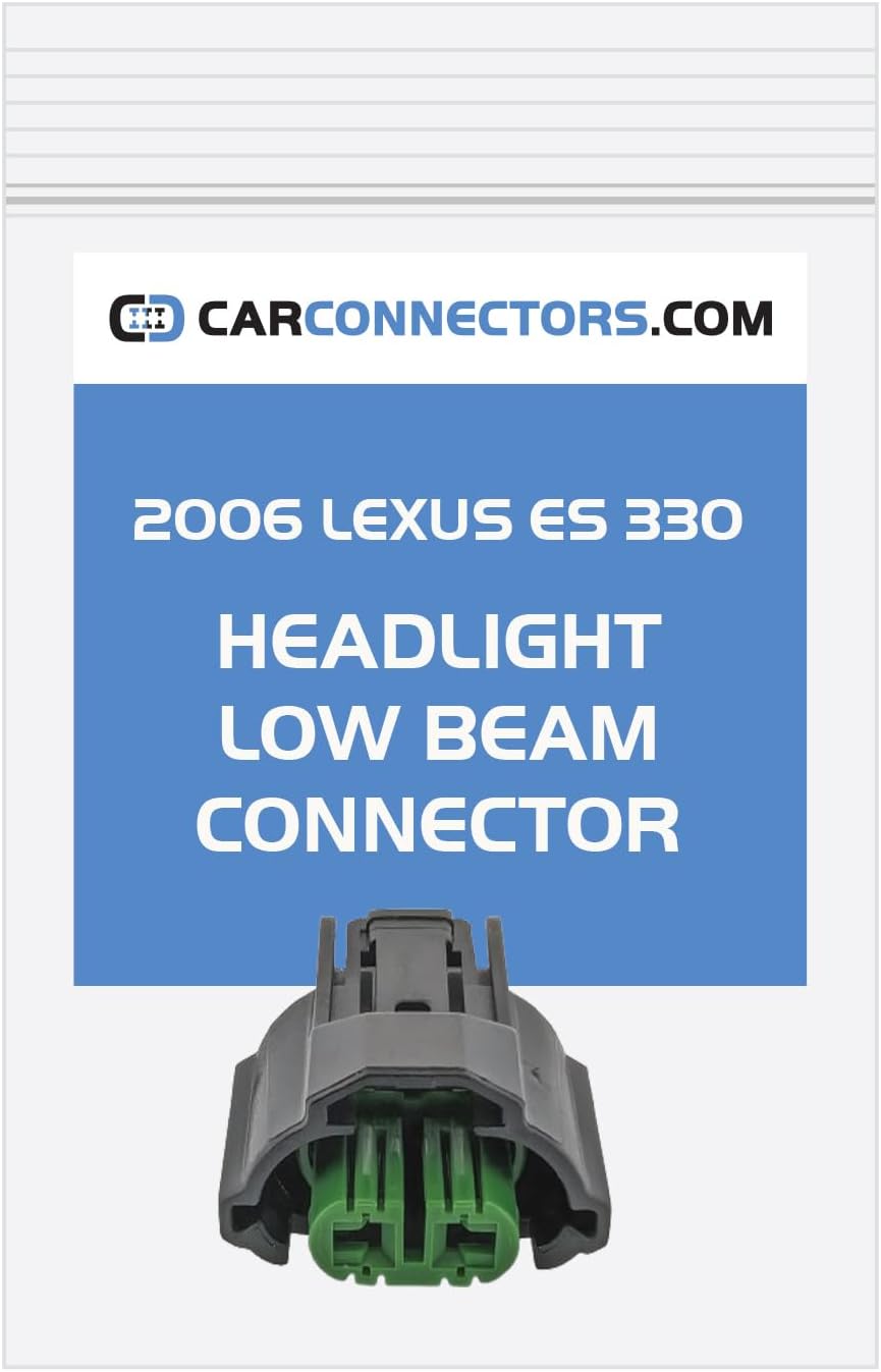 Amazon.com: Headlight Low Beam Connector for 2006 Lexus ES 330 : Automotive