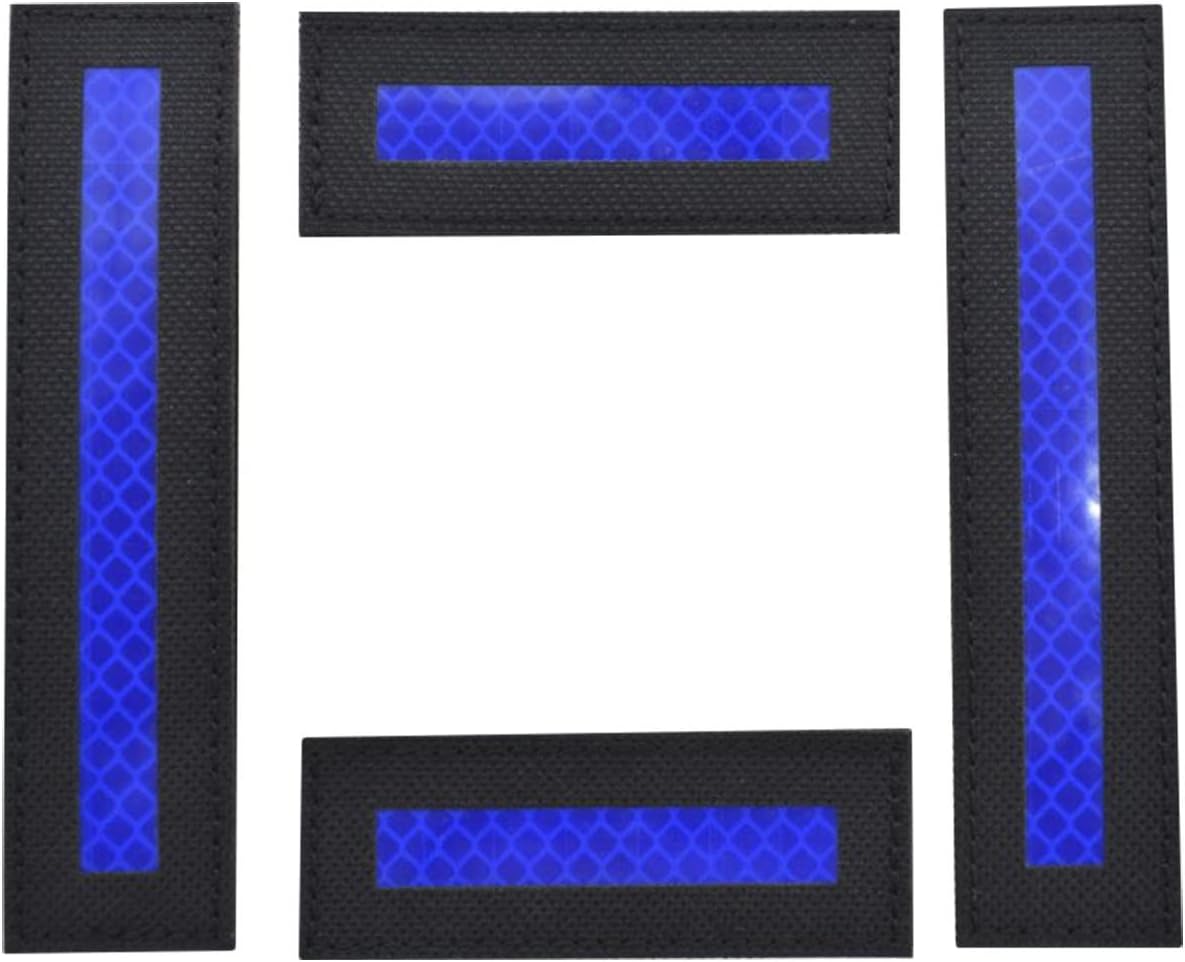 Amazon.com: R.SASR 6 Pack Extra Reflective Patch Hook Fastener for ...