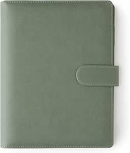 Mål Paper Agenda Cover - Sage Green A5 Ring Binder Cover - Personalise ...