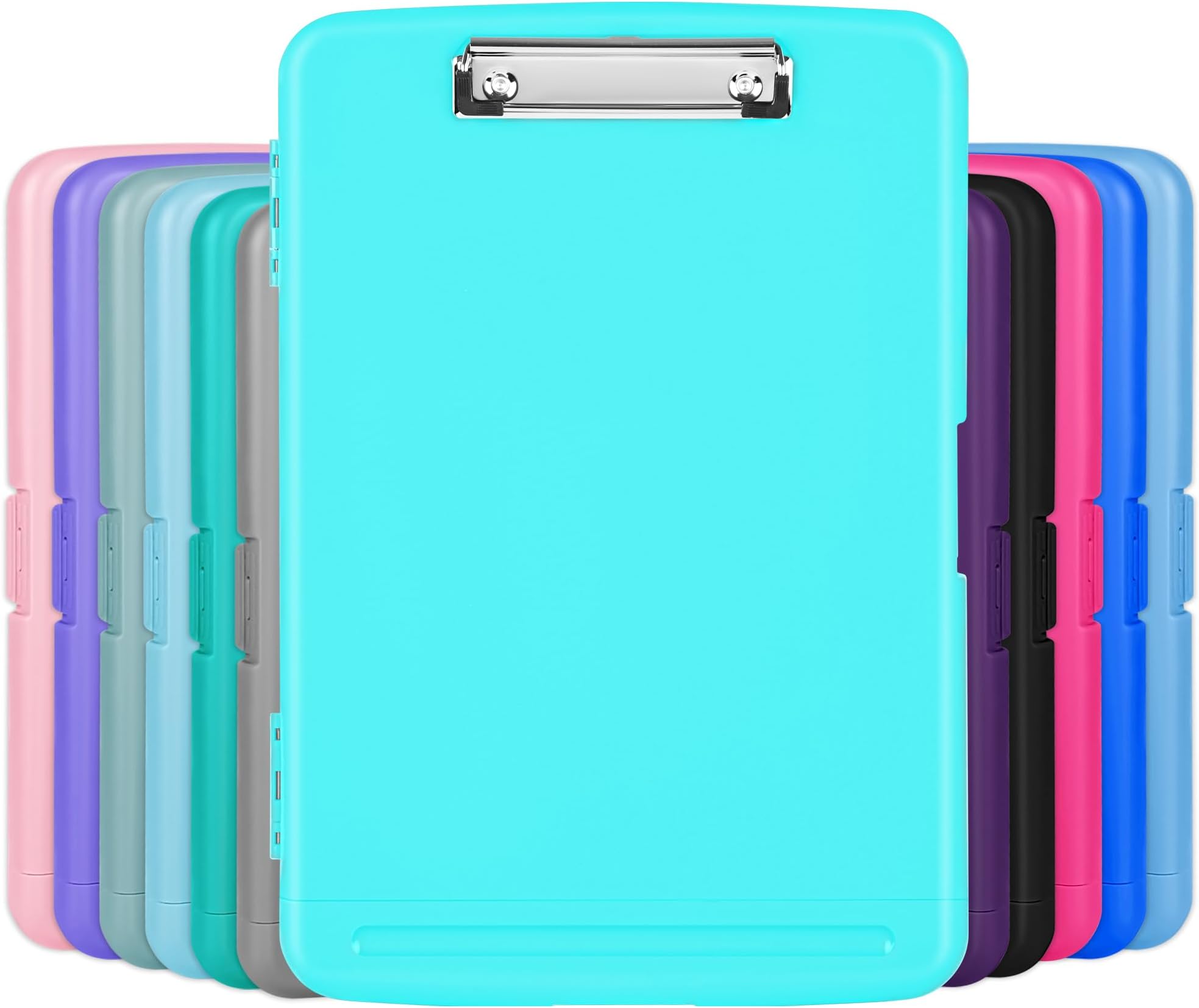 Amazon.com : YEAHVIY Clipboard with Storage, High Capacity Clip Boards ...