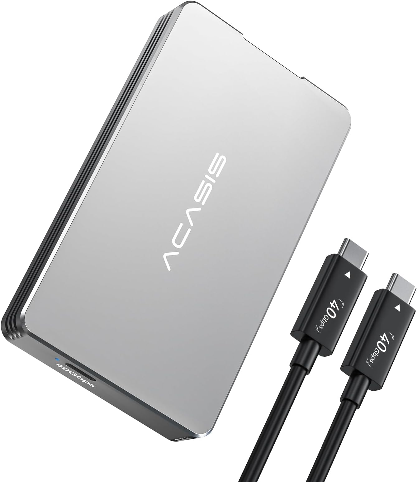 Amazon.com: Dual Bay Raid SSD Enclosure: 2280 M2 Hard Drive Enclosure ...