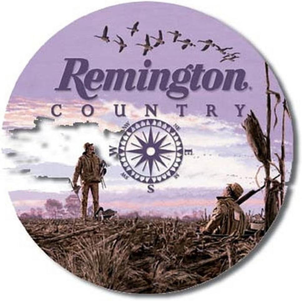 Amazon.com: Remington Country Hunting Round Tin Sign 12 x 12in : Home ...