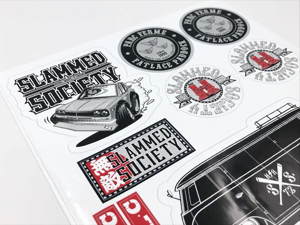 Slammed Society Sticker