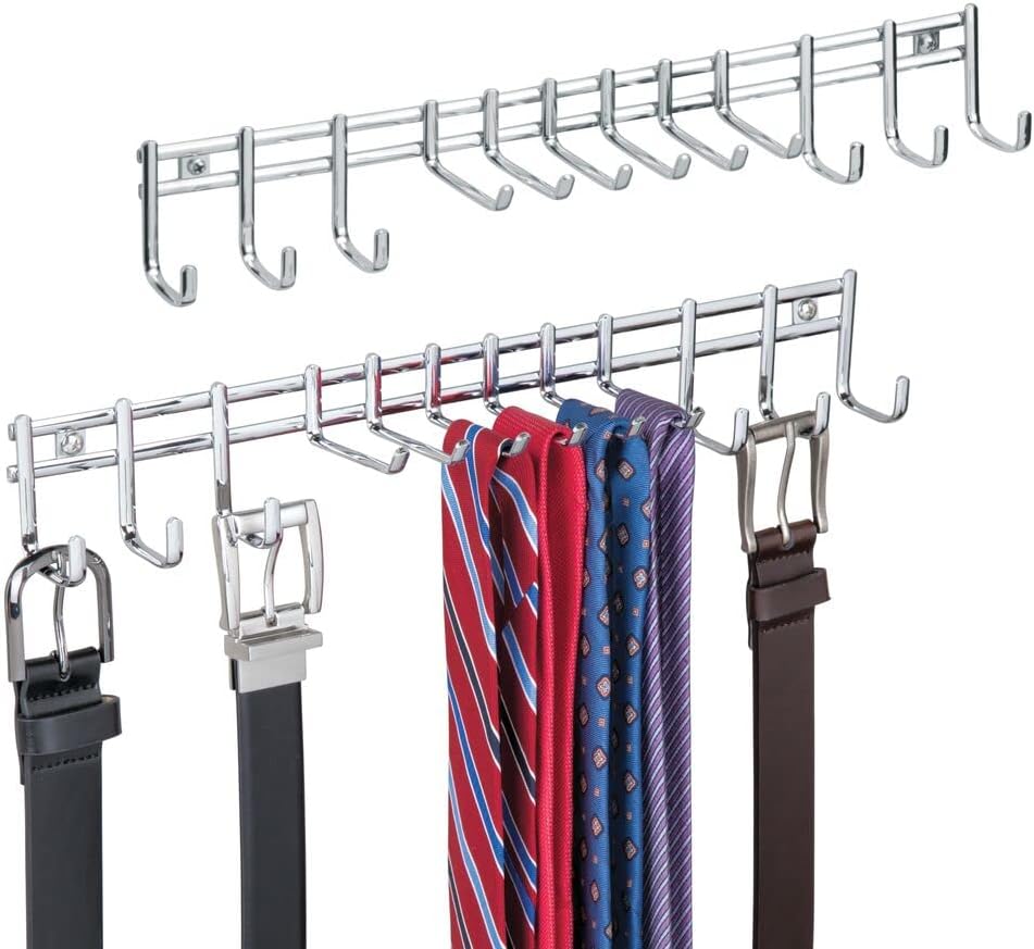 Amazon.com: Creproly Belt Hanger Wall Mount Belt Organizer for Closet ...