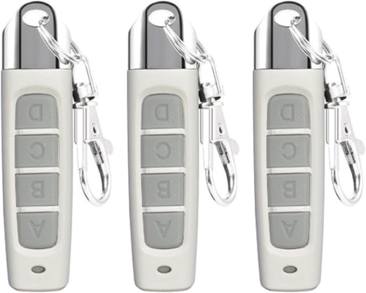 3pcs Easy To Use Copy Remote Controller Garage Door Cloning Key Fob For ...