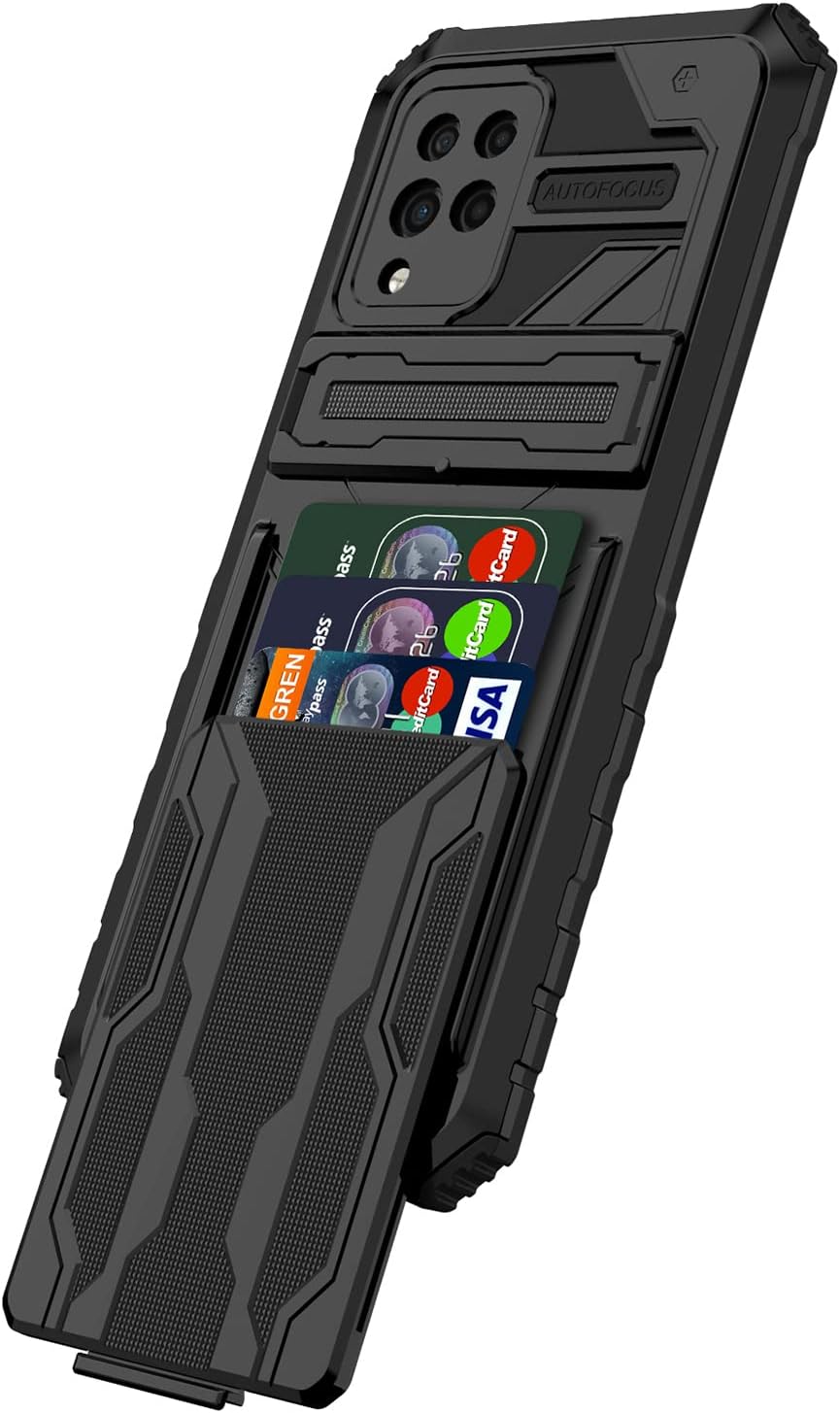 Amazon.com: TANSKE for Samsung Galaxy A42 5G Wallet Case with Credit ...