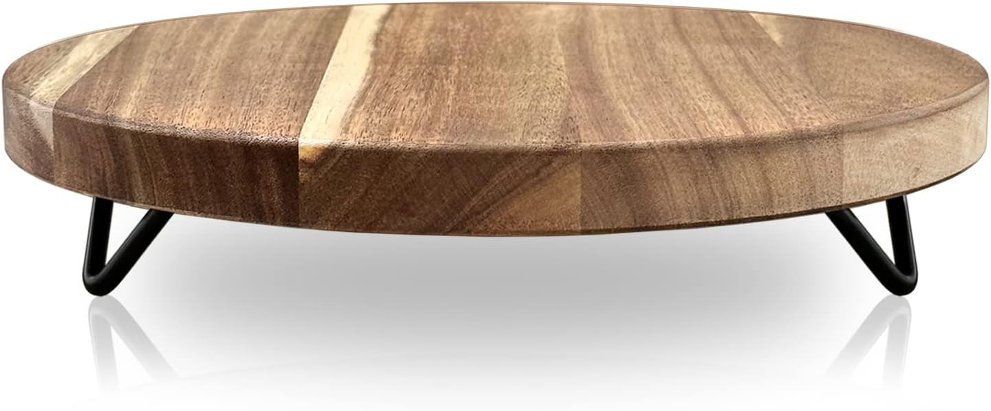 Amazon.com: WILDMOS Decorative Round Wood Riser for Display,Pedestal ...