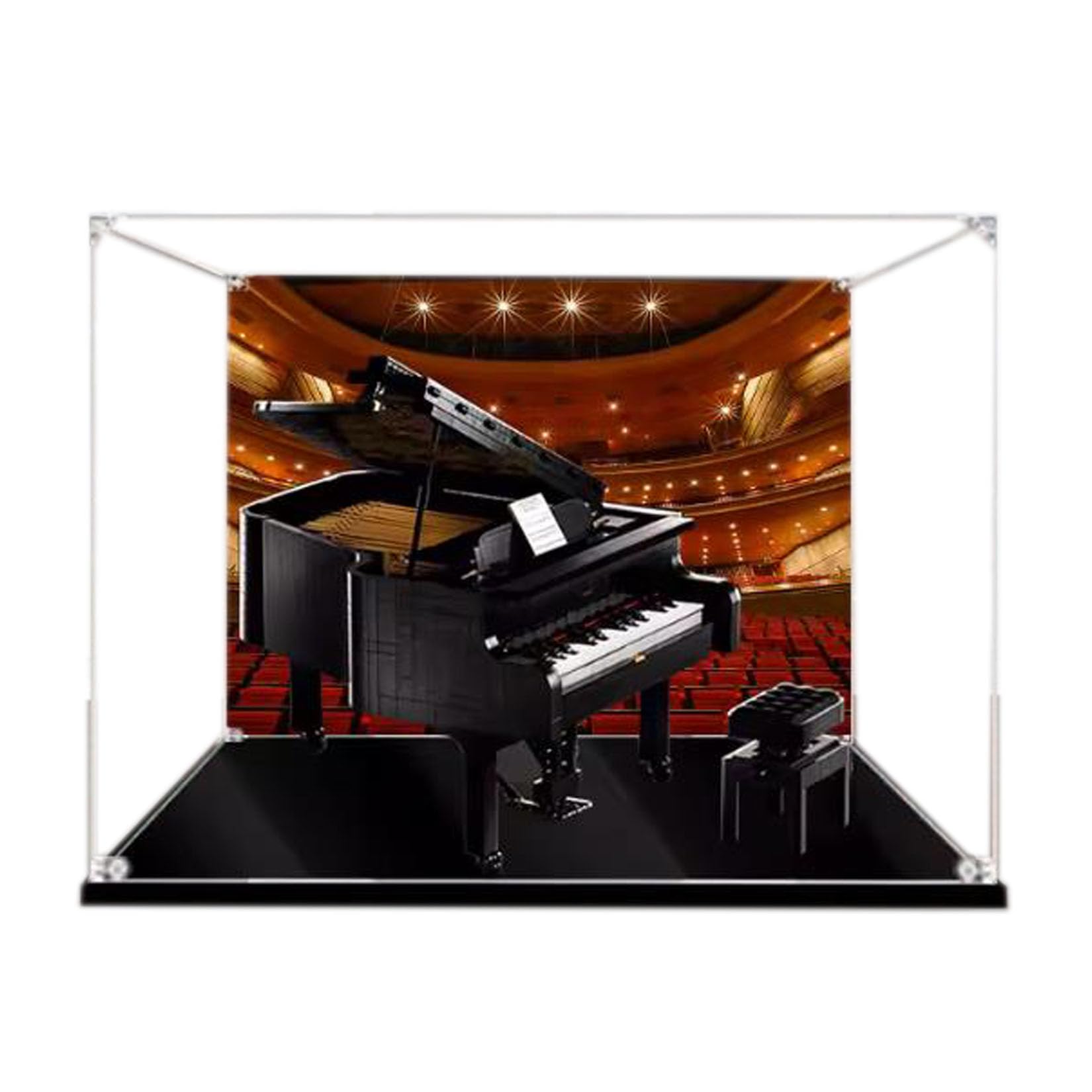 Amazon.com: Acrylic Display Case for Lego Ideas Grand Piano 21323 ...