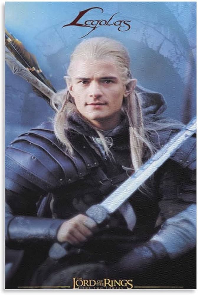 Affiche Du Seigneur Des Anneaux Legolas Photo : Affiche Du Film Le