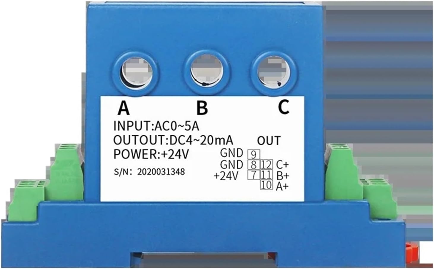 Amazon.com: ANTBEE Three-Phase AC Current Transmitter AC5A10A to 4 ...