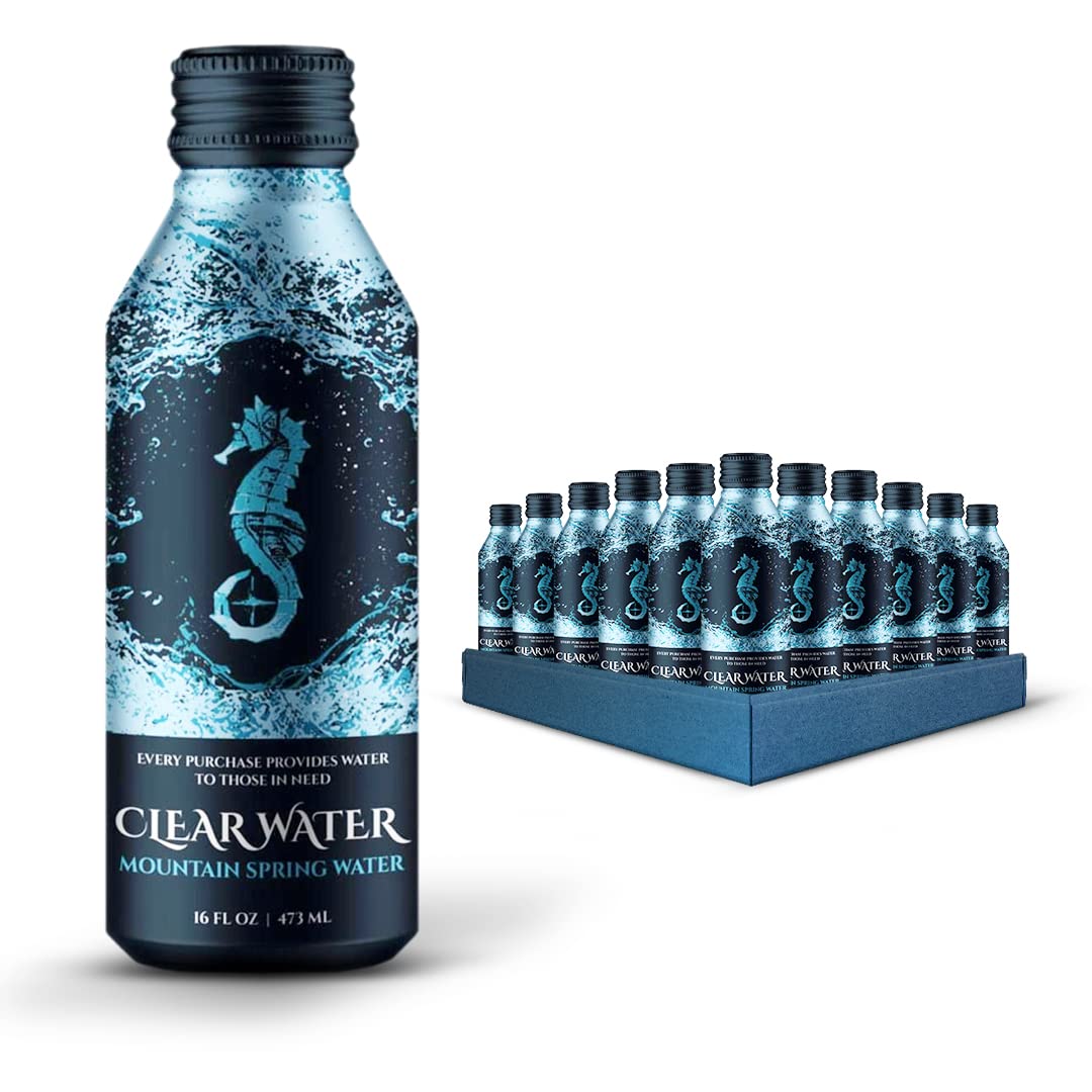 Amazon.com: Clear Water | Premium Mountain Spring Water in an Eco ...