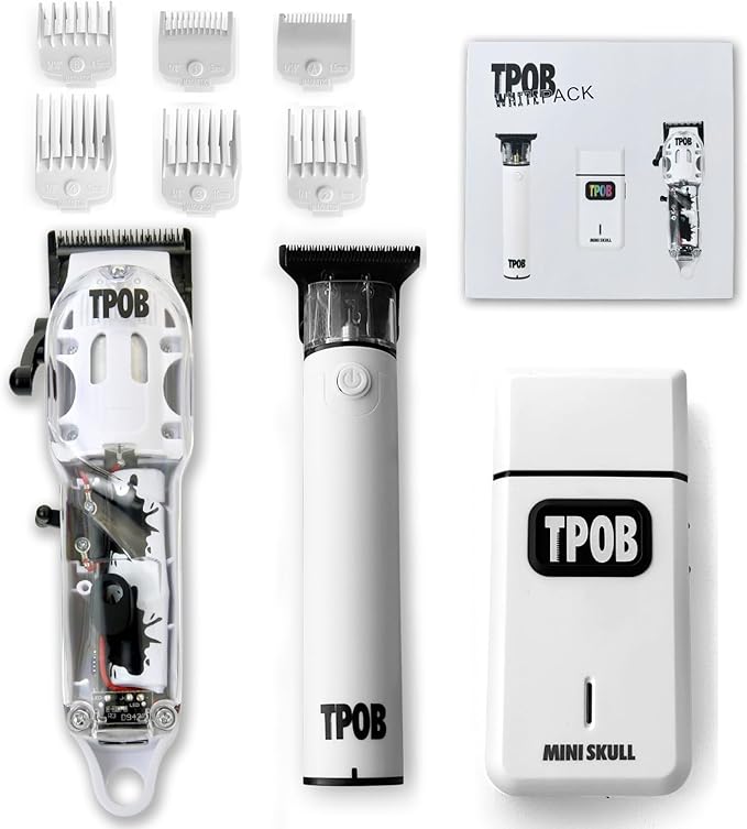Amazon.com: TPOB Slime 2 Barber Hair Clippers Trimmer Shaver Set for ...