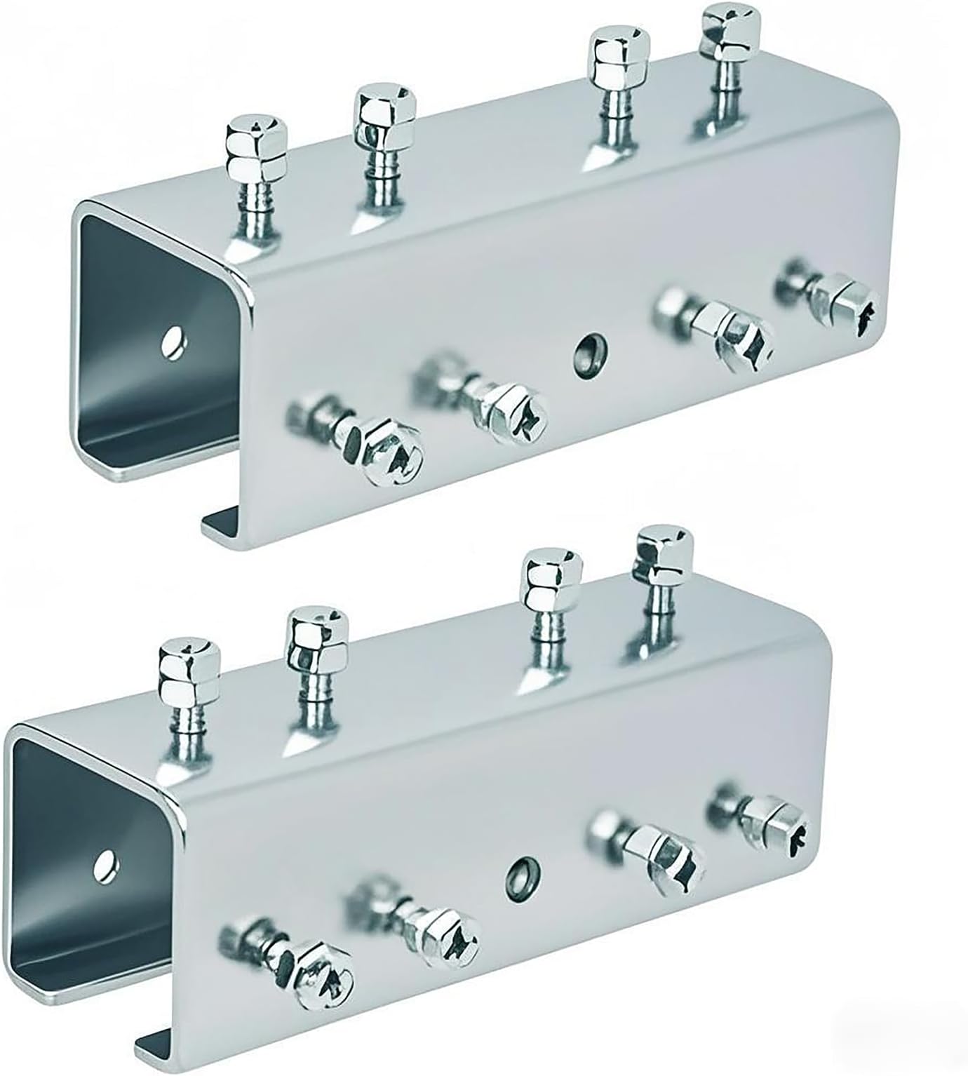 Amazon.com: eoere 2 PCS 4 Hole U-Shaped Splice Fittings Strut Connector ...