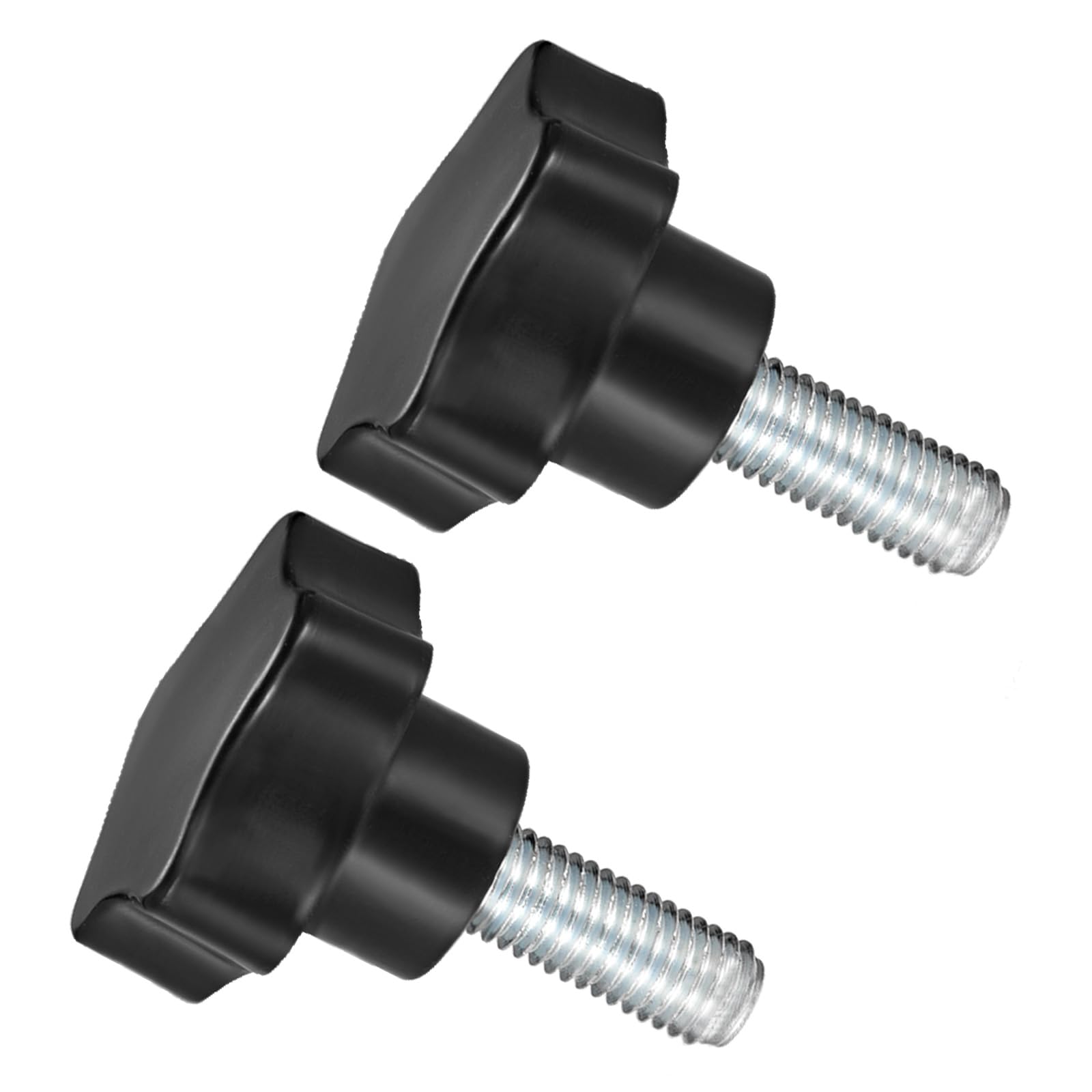 M6 Knob Star Clamping Knobs, M12 X 40mm Thread 47mm Threaded Knob