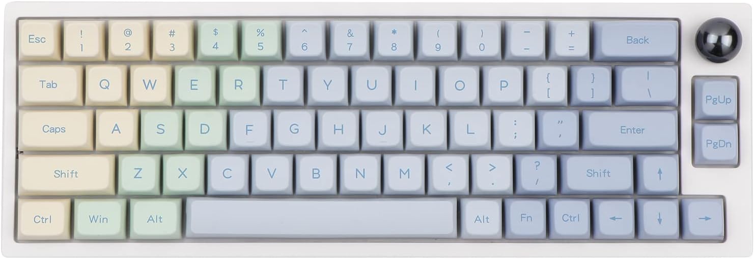 EPOMAKER TH66 Pro 65% Hot Swappable RGB 2.4Ghz/Bluetooth 5.0/Wired ...