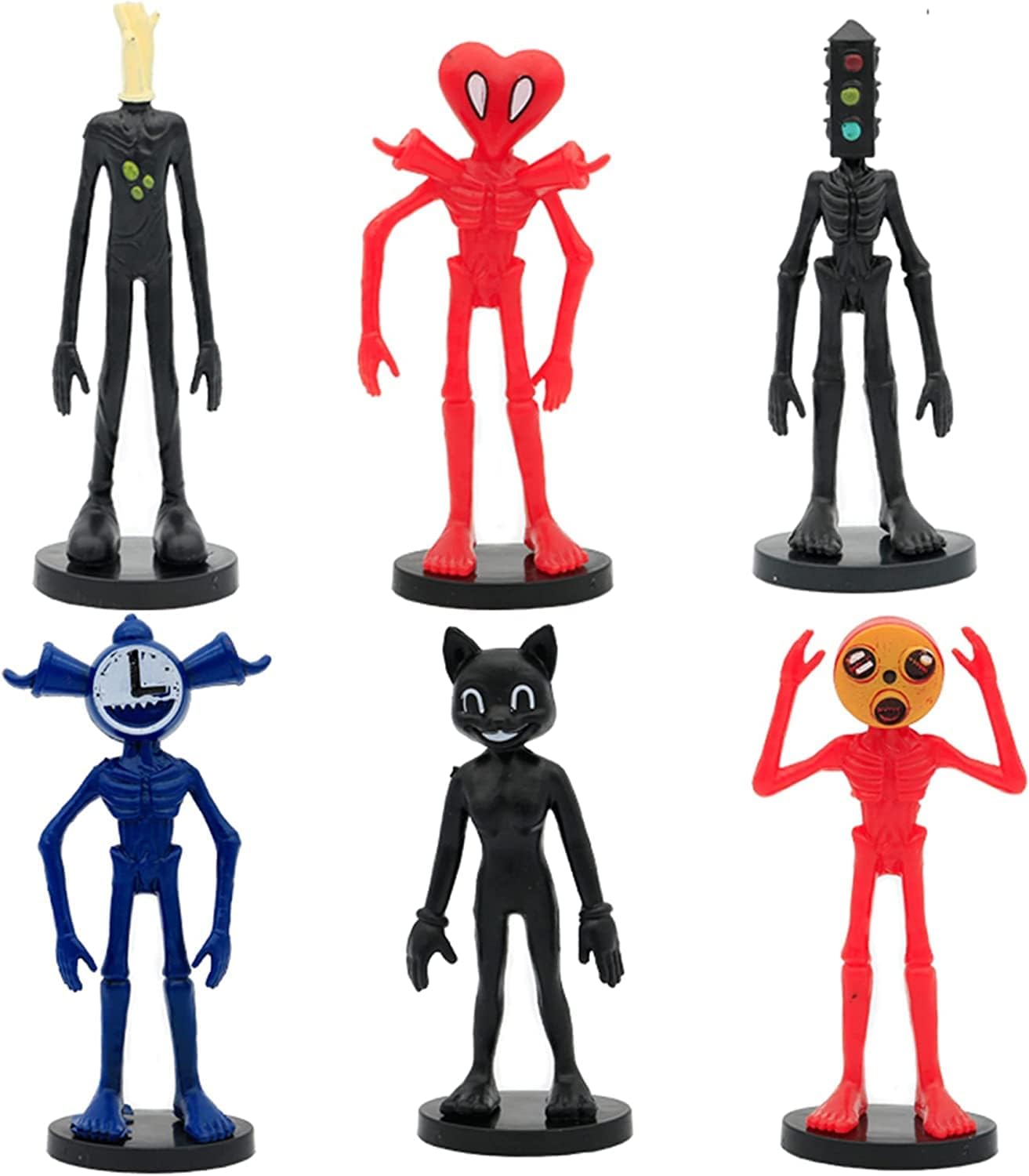 Amazon.com: POPRORE Siren Head Toys Siren Head Action Figure Monster ...