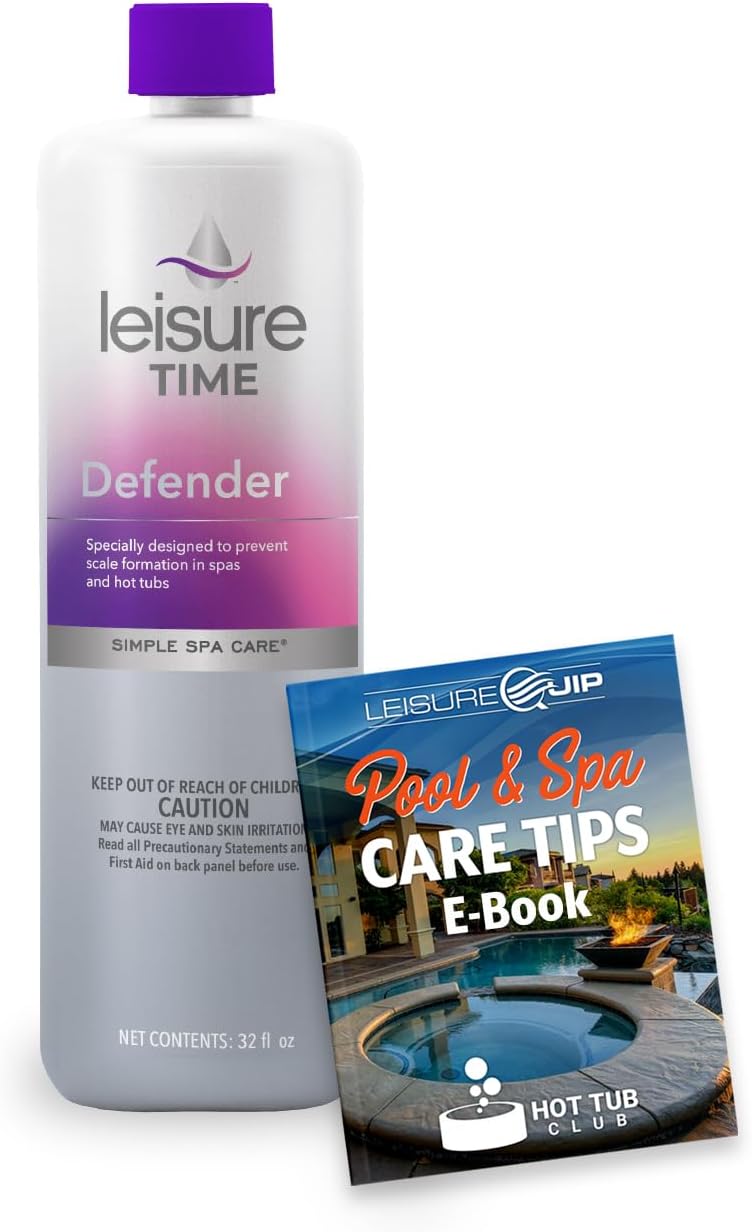 Amazon.com : Leisure Time Defender 32oz Spa Stain and Scale Control and Protection with Digital ...