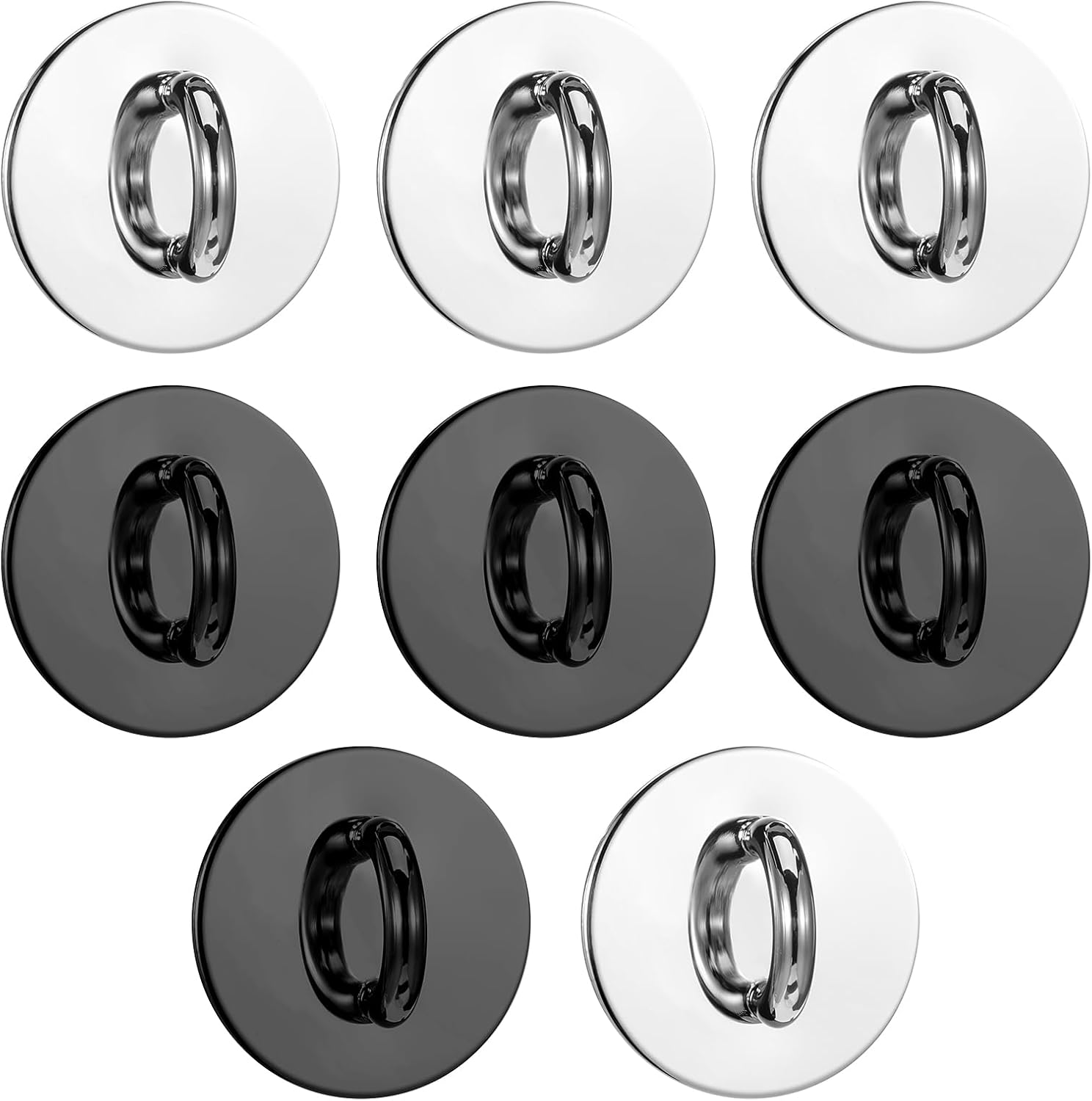 Amazon.com: 8 Pcs Cell Phone Finger Ring, Adhesive Metal Phone Finger ...
