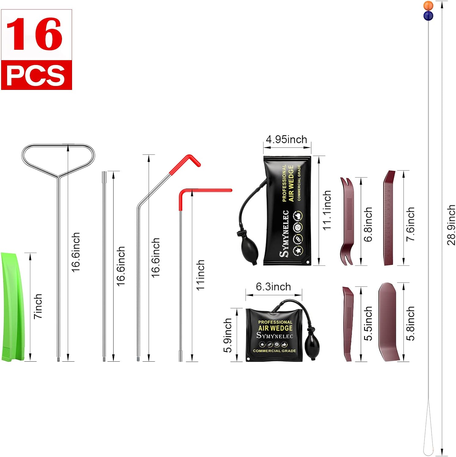 Miebul Kit de herramientas profesionales para el hogar con bomba de ...
