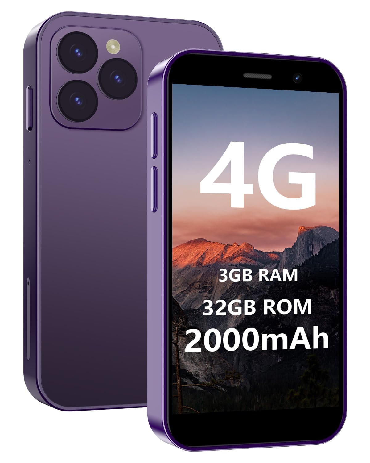 Amazon.com: ATEVENSEE 4G Mini Phone Unlocked Mini Smartphone with 3.0 ...