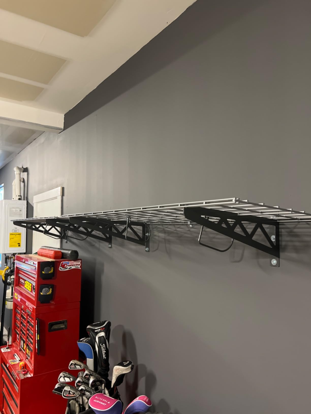 $46/mo - Finance SafeRacks Wall Shelves - 4 Pk 24"x48" Wall Mountable ...