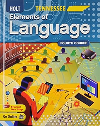 Amazon.com: Elements of Language: Student Edition Grade 10 2011: ...