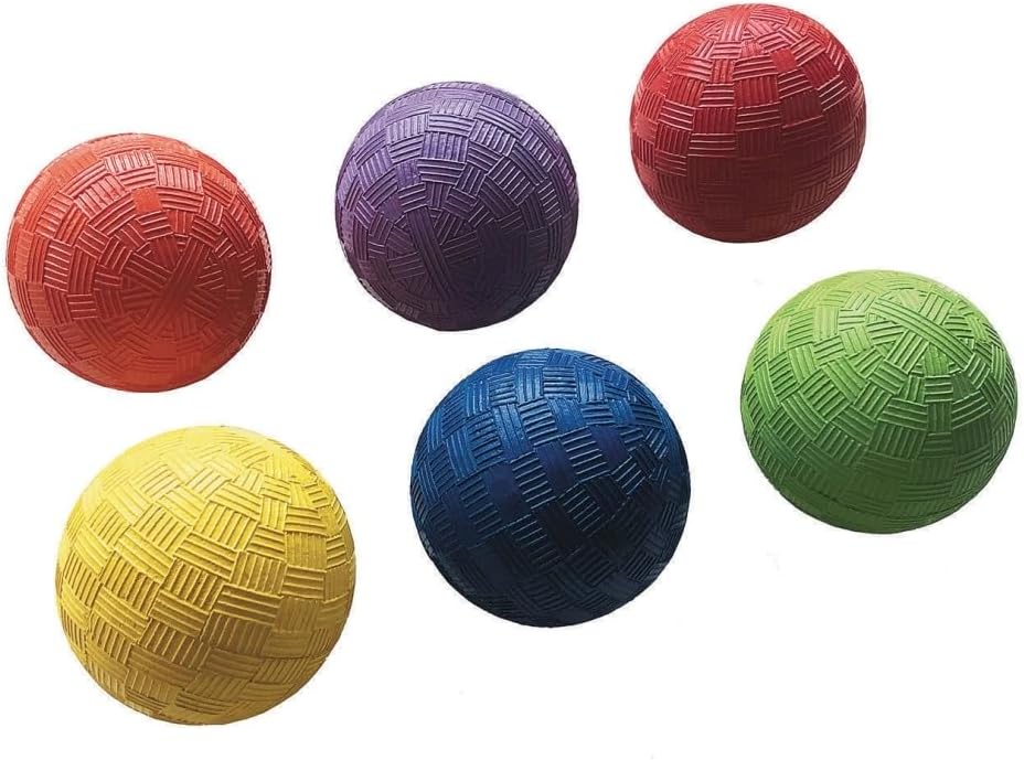 Amazon.com: Spectrum Mini Playground Ball 2.5in Pk6 : Toys & Games