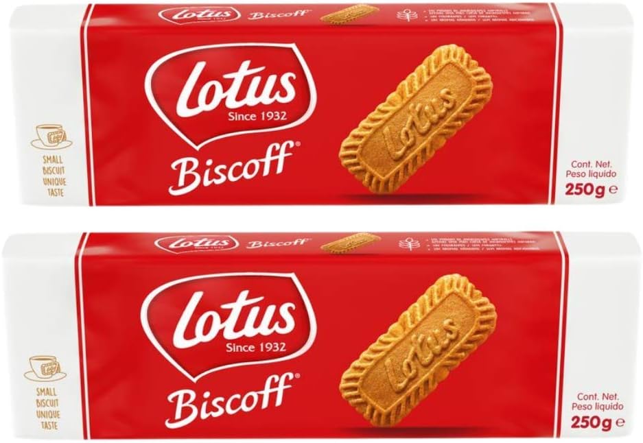 64 Biscoitos, 2 Pacotes, Bolacha Belga, Lotus Biscoff | Amazon.com.br