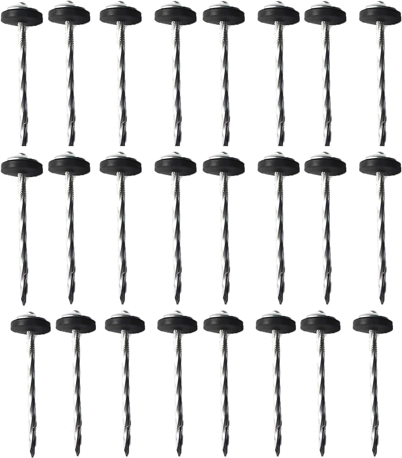 Bodenplanen-Heringe, 12 Stück, robuste Stahl-Metall-Heringe für Zelt ...