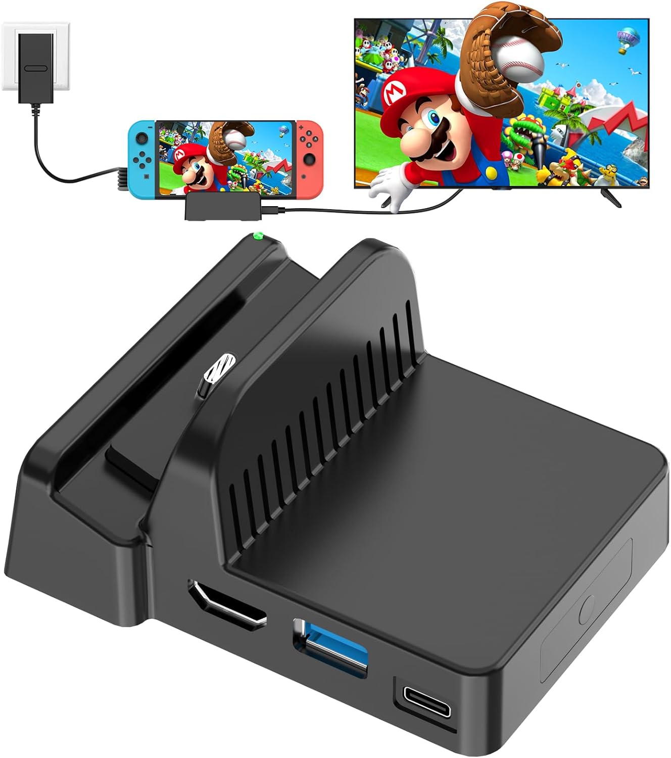 Amazon.com: Switch TV Dock for Nintendo Switch/Nintendo Switch OLED ...