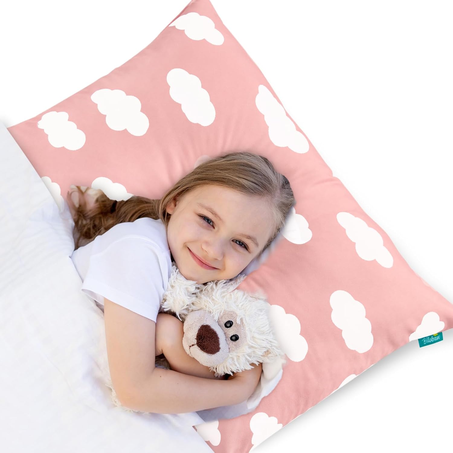 Amazon.com : Toddler Pillow for Sleeping, Kid Pillow 14" x 19" for ...
