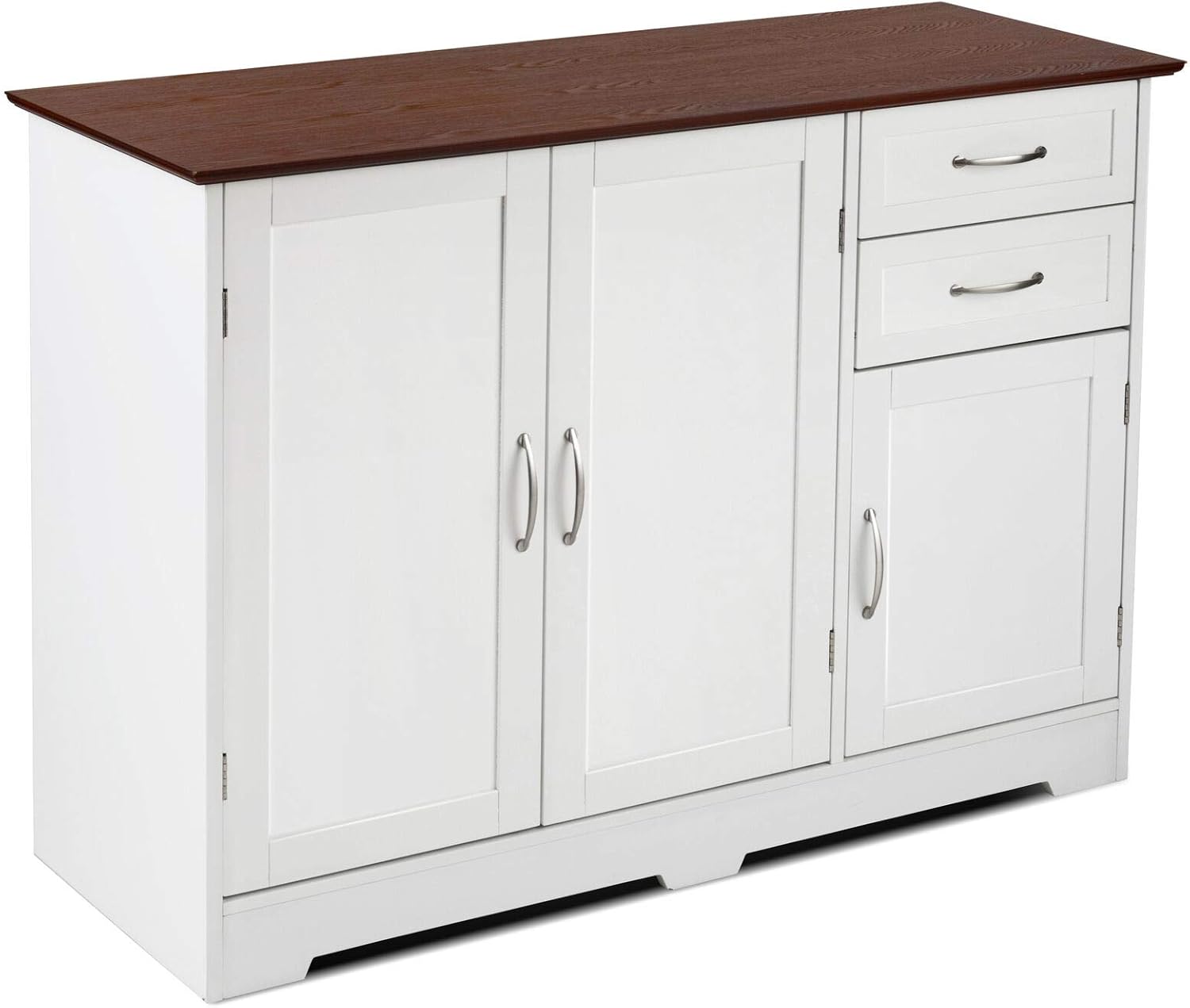 Amazon.com - Kitchen Storage Table Sideboard W/2 Drawers - Buffets ...