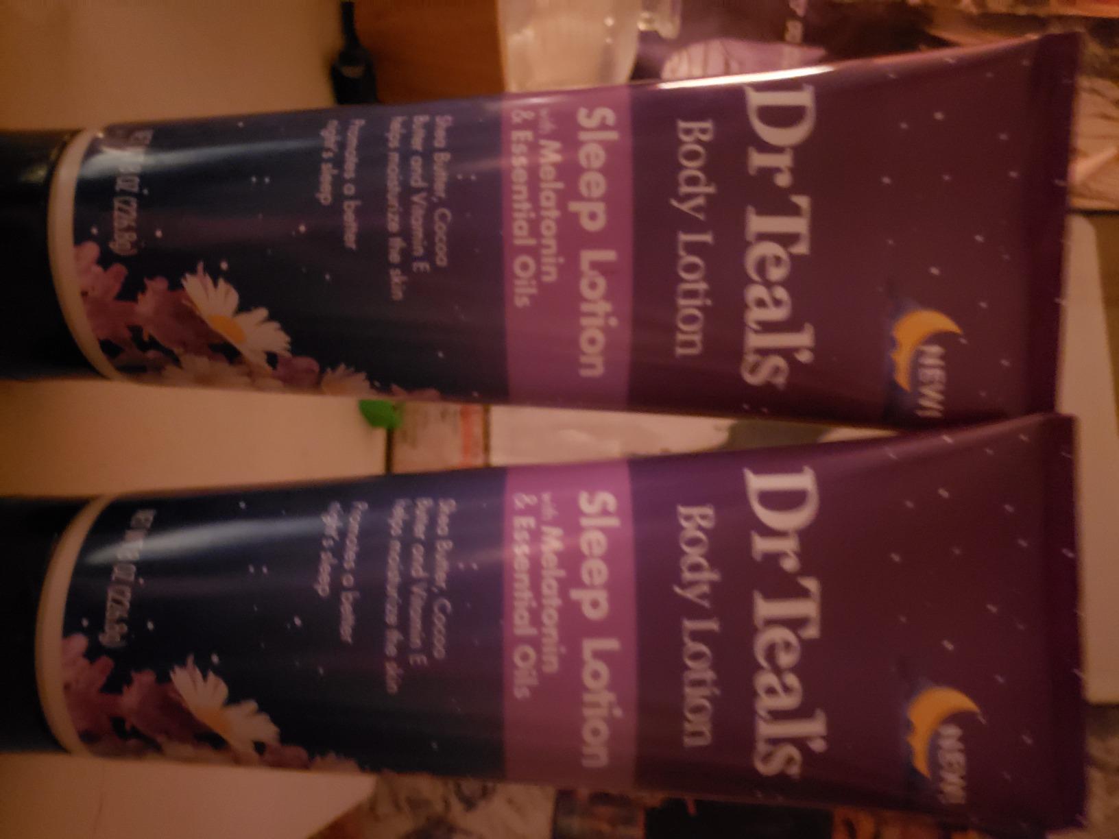 Amazon.com : Dr Teal's Melatonin Sleep Lotion Gift Set (2 Pack, 8 oz ea ...