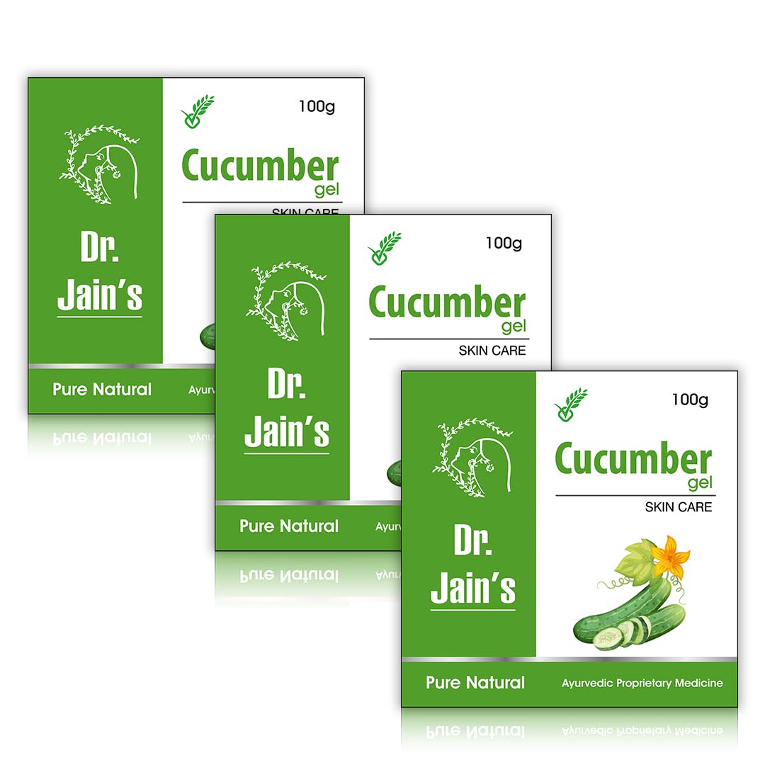 DR.JAIN'S Cucumber gel for face hair body dark circle day night soft ...