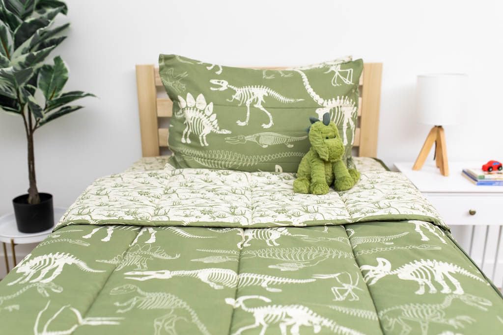 Amazon.com: Beddy's Dinosaurs T-rex Theme Boys Durable Zipper Bedding ...