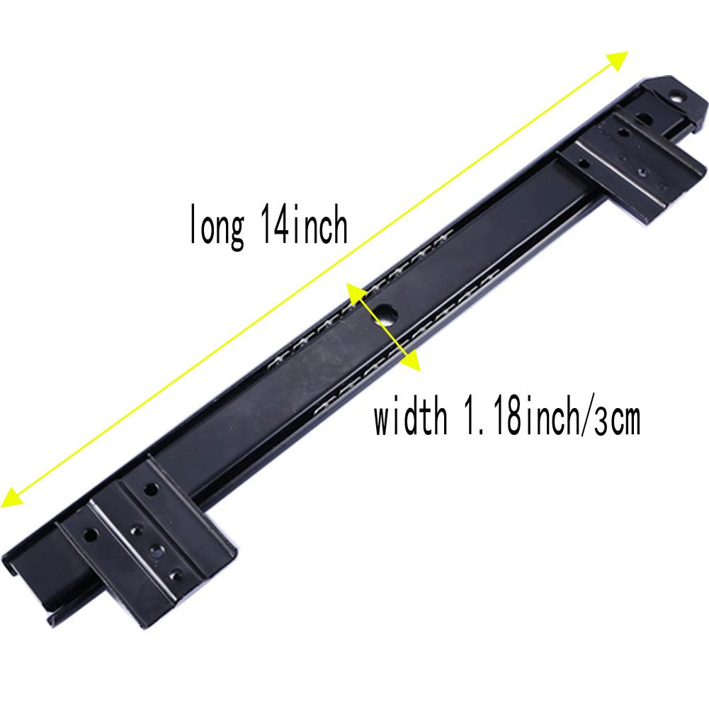 Snapklik.com : HomDSim 14 Inches Ball Bearing Desk Keyboard Drawer Tray ...