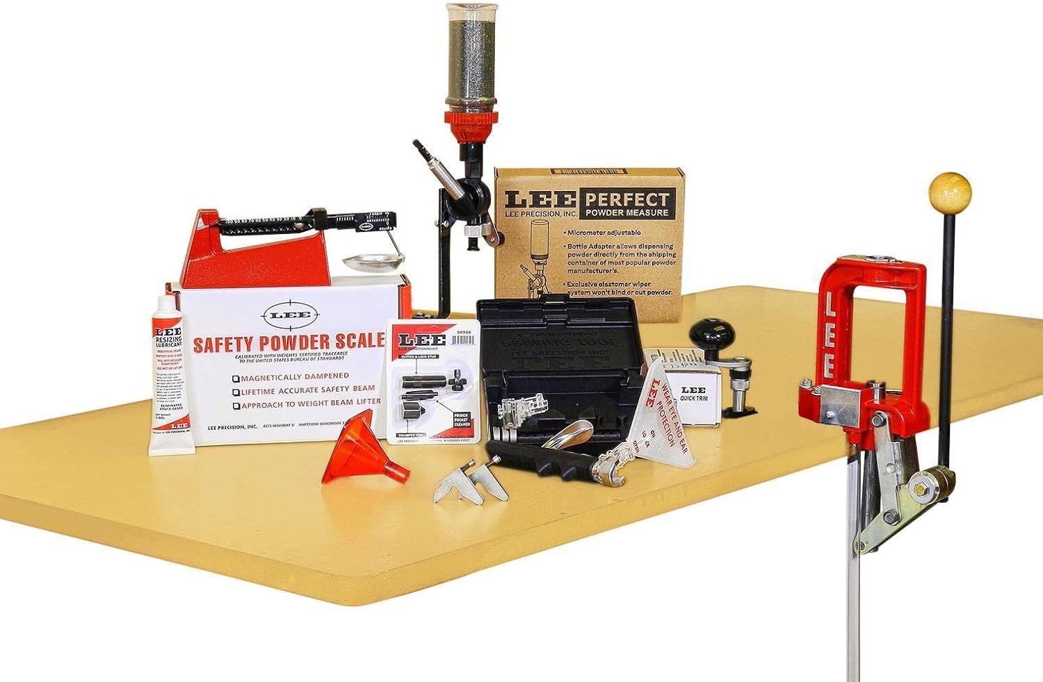 Lee Precision Breech Lock Challenger Kit (Red), Gunsmithing Tools ...